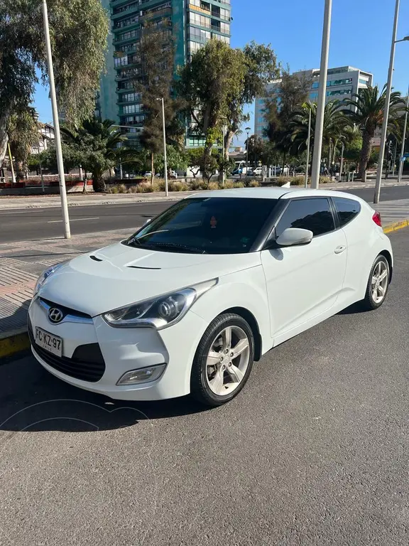 Hyundai Veloster GLS 1.6 usado (2012) color Blanco precio $9.200.000