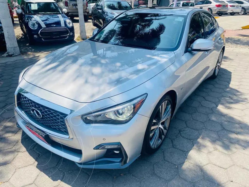 Infiniti Q50 Sport Plus usado (2019) color Plata precio $447,000