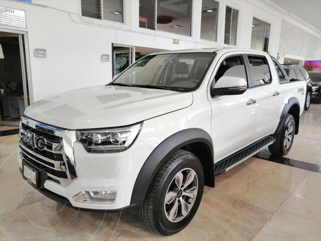 JAC Frison T8 TURBO DIESEL 4X4 usado (2022) color Blanco precio $565,000