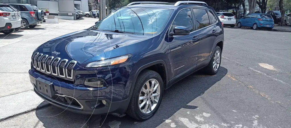 Jeep Cherokee Limited Premium usado (2015) color Azul precio $325,000