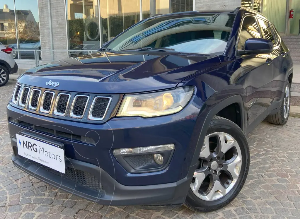 Jeep Compass COMPASS 2.4 LONGITUDE AT6 4X2 usado (2020) color blue ...