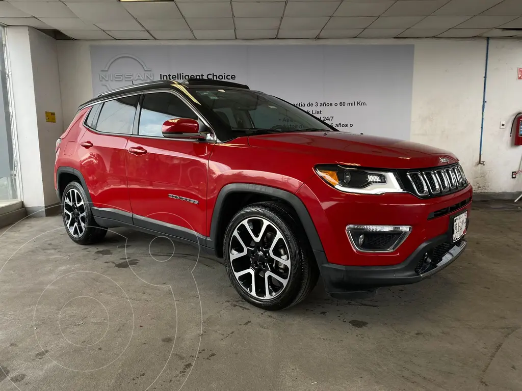 Jeep Compass Limited Premium usado (2021) color Rojo precio $550,800