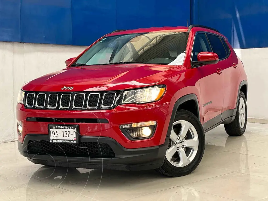 Jeep Compass 4x2 Latitude Aut usado (2020) color Rojo precio $378,000