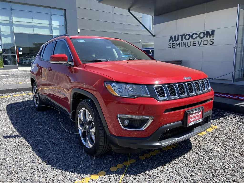 Jeep Compass Limited usado (2019) color Rojo precio $448,470