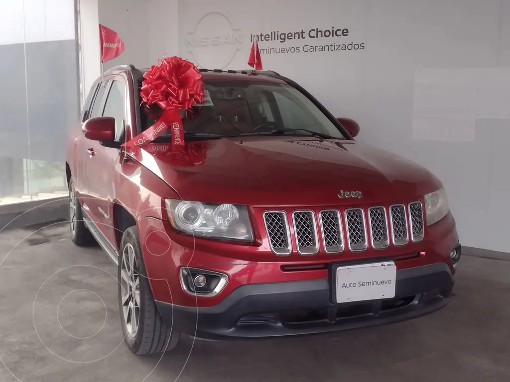 Jeep Compass 4x2 Limited Aut usado (2015) color Rojo Cobrizo precio ...