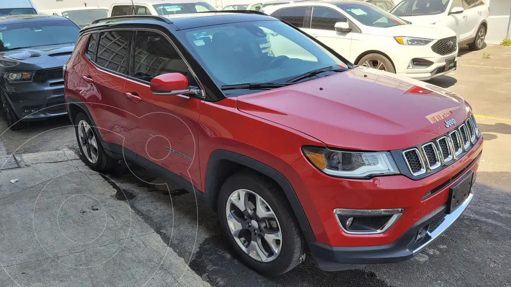 Jeep Compass Limited Premium usado (2019) color Rojo precio $464,000