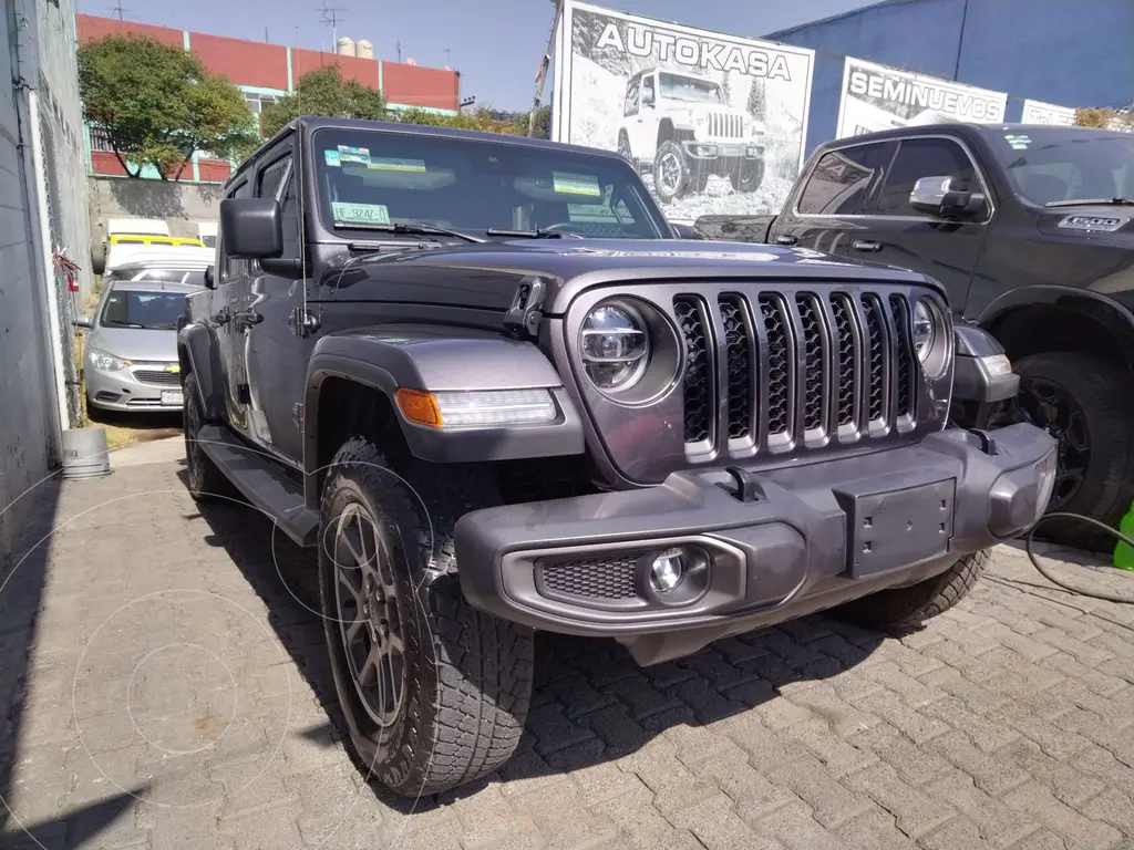 Jeep Gladiator Overland usado (2021) color Gris precio $1,229,000