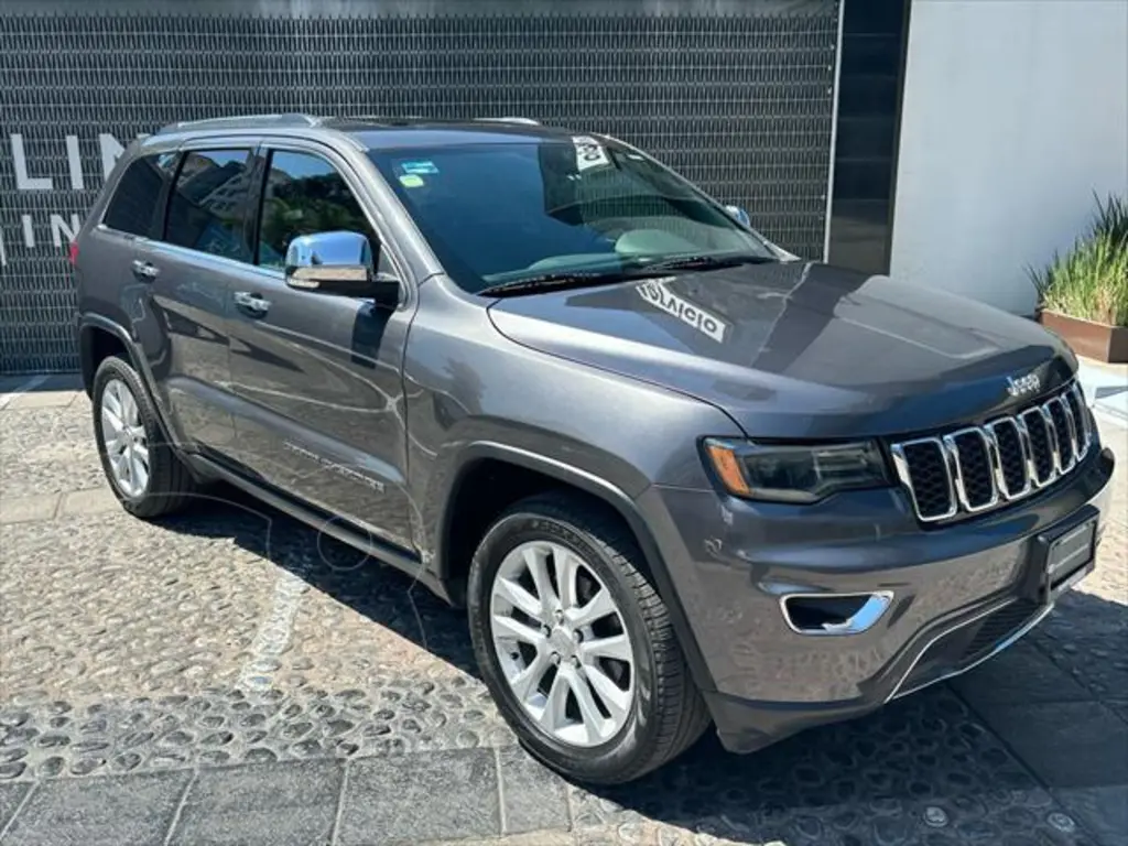 Jeep Grand Cherokee Limited 3.6L 4x2 usado (2017) color Gris Oscuro ...
