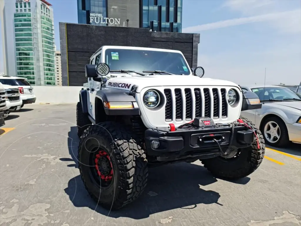 Jeep Wrangler Rubicon 4x4 3.6L Aut usado (2020) color Blanco precio ...