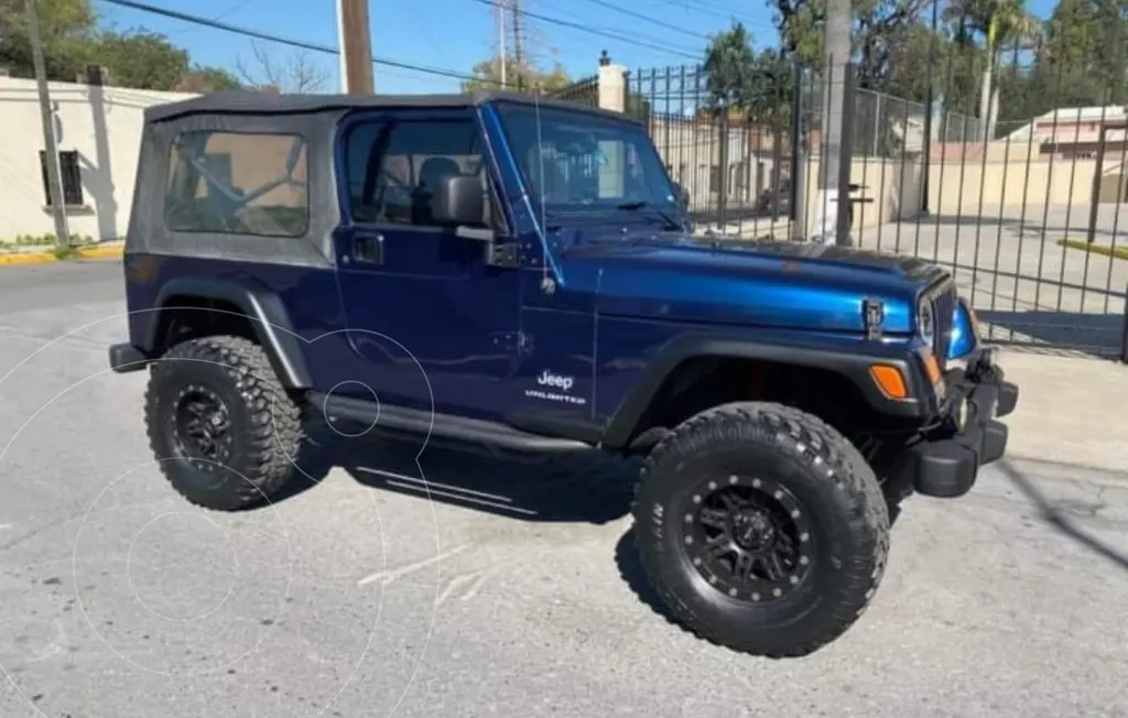 Jeep Wrangler S usado (2004) color Azul precio $270,000
