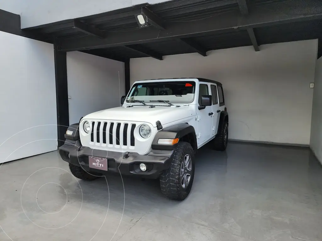 Jeep Wrangler Rubicon 4x4 3.6L Aut usado (2021) color Blanco precio ...