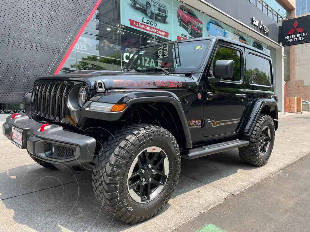 Jeep Wrangler JK Rubicon 4x4 3.6L Aut usado (2020) color Negro precio ...
