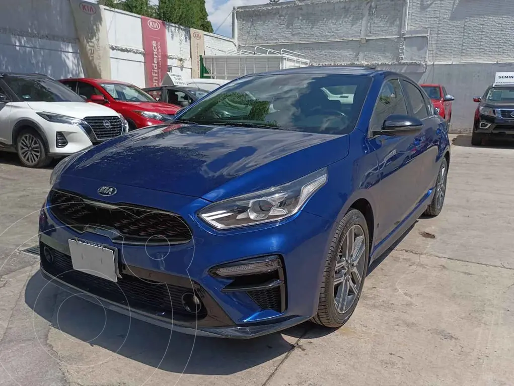Kia Forte Sedan GT Line Aut usado (2021) color Azul precio $389,000