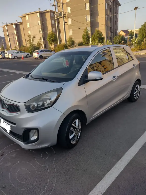 Kia Morning EX 1.2L usado (2015) color Gris precio $5.950.000