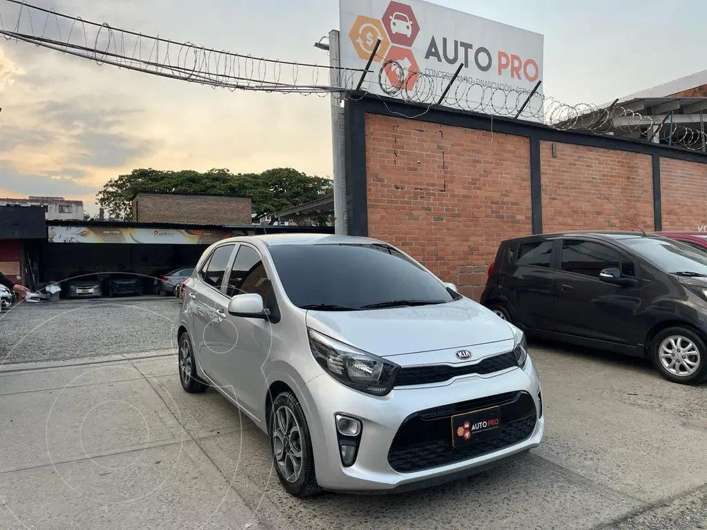 KIA Picanto 1.2L Zenith usado (2021) color Plata precio $53.500.000