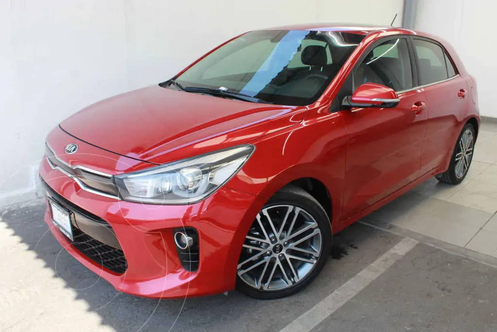 Kia Rio Hatchback EX Pack Aut usado (2018) color Rojo precio $309,000