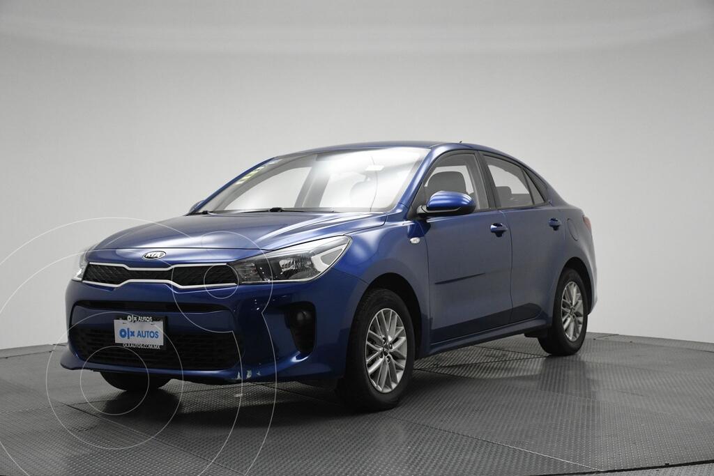 Kia Rio Hatchback LX Aut usado (2018) color Azul precio $239,700