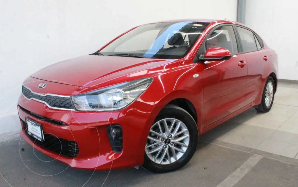 Kia Rio Sedan LX usado (2020) color Rojo precio $285,000