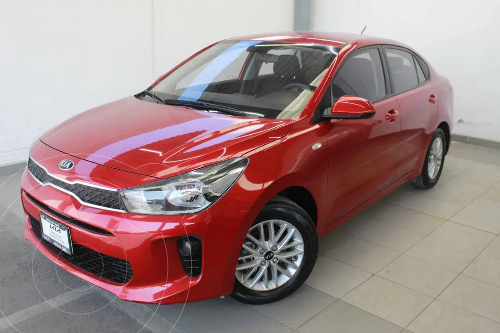 Kia Rio Sedan LX usado (2020) color Rojo precio $265,000
