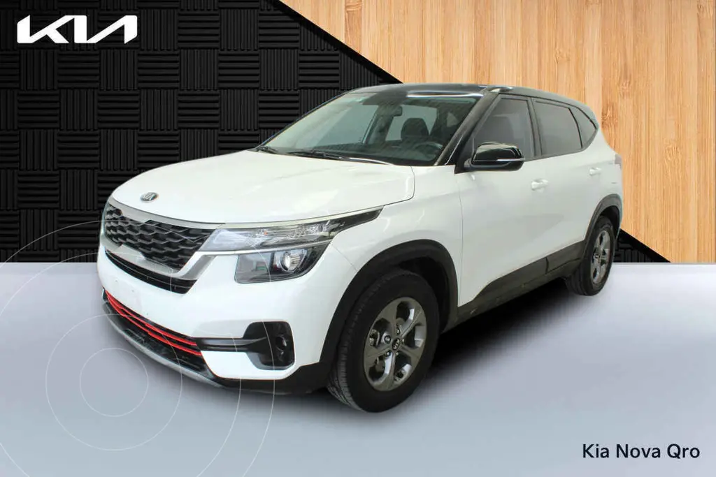 Kia Seltos EX Aut usado (2020) color Blanco precio $369,000
