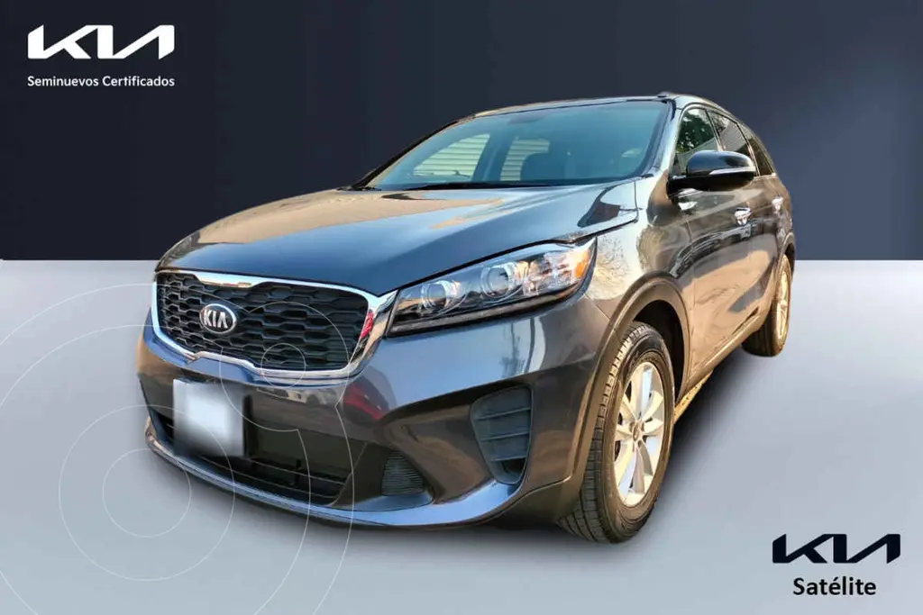Kia Sorento 2.4L LX 5 Pas usado (2019) color Gris precio $505,000