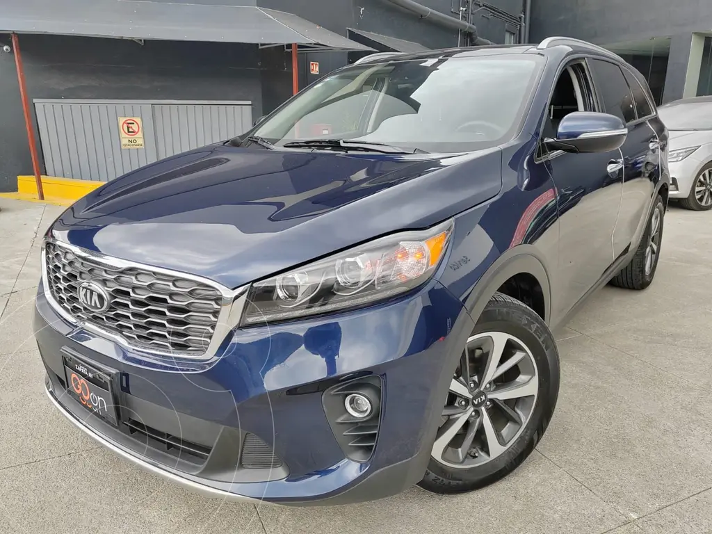 Kia Sorento 3.3L EX Pack Nav 7 Pas usado (2019) color Azul precio $550,000