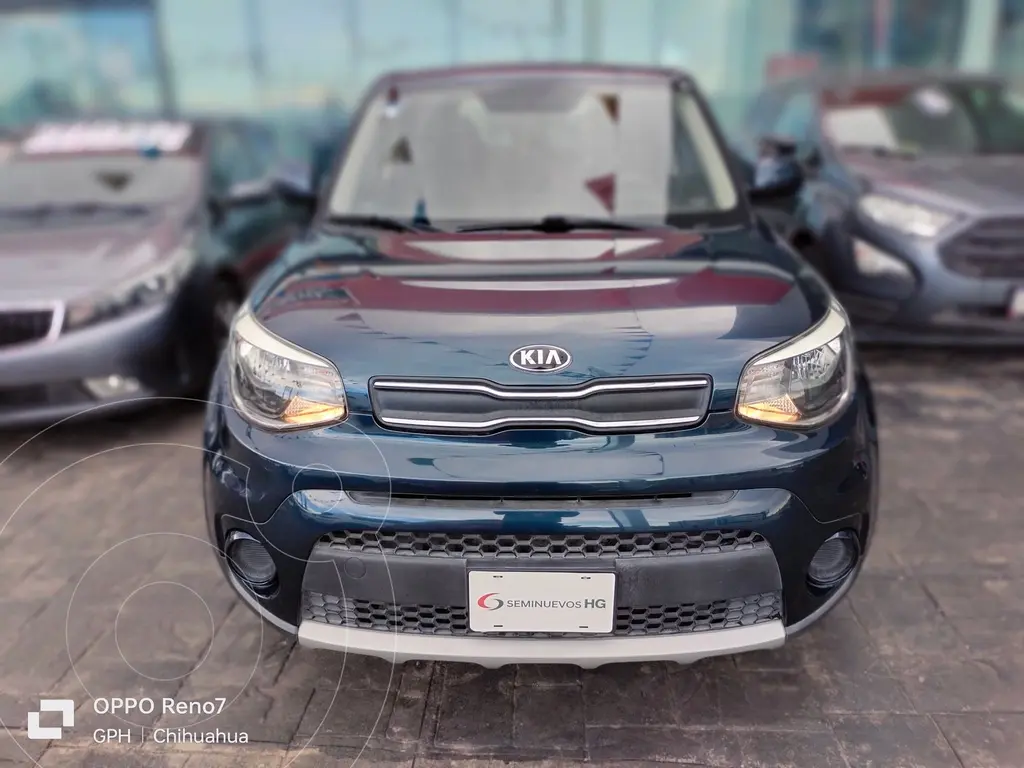 Kia Soul LX Aut usado (2019) color Azul precio $265,000