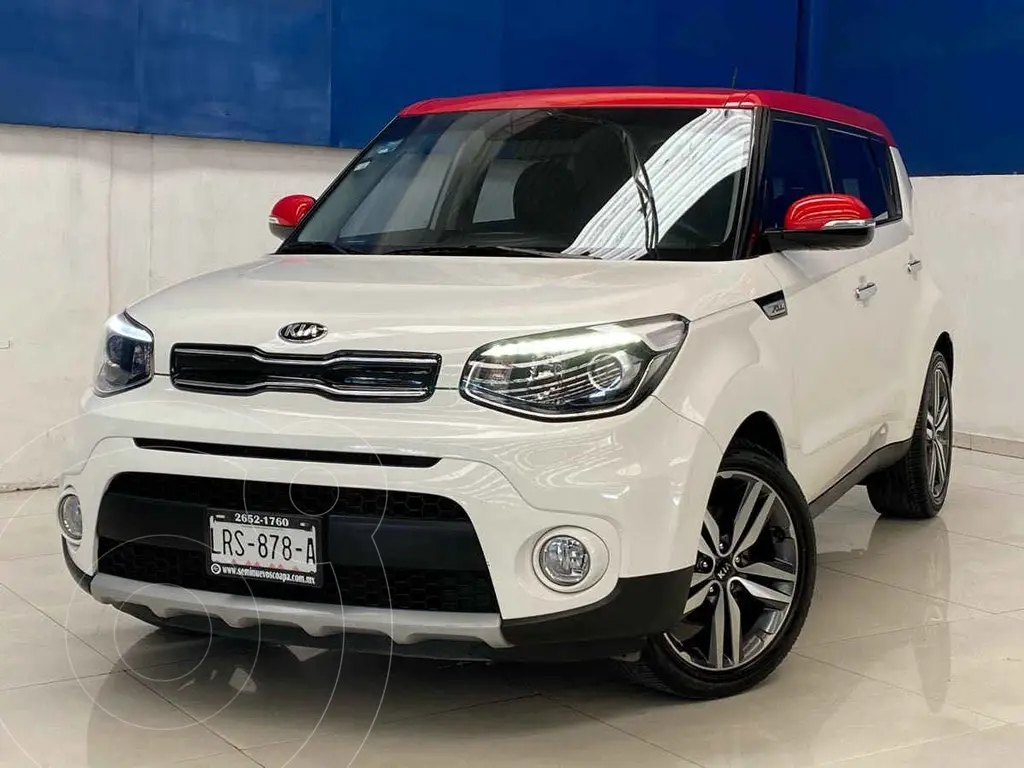 Kia Soul EX Aut usado (2019) color Blanco precio $293,000