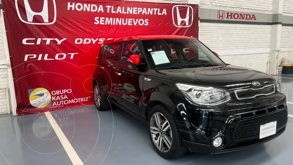 Kia Soul EX Aut usado (2016) color Negro precio $259,000