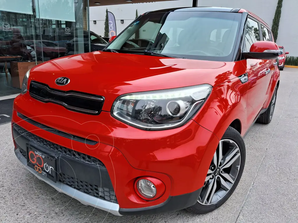 Kia Soul EX Pack Aut usado (2018) color Rojo precio $285,000