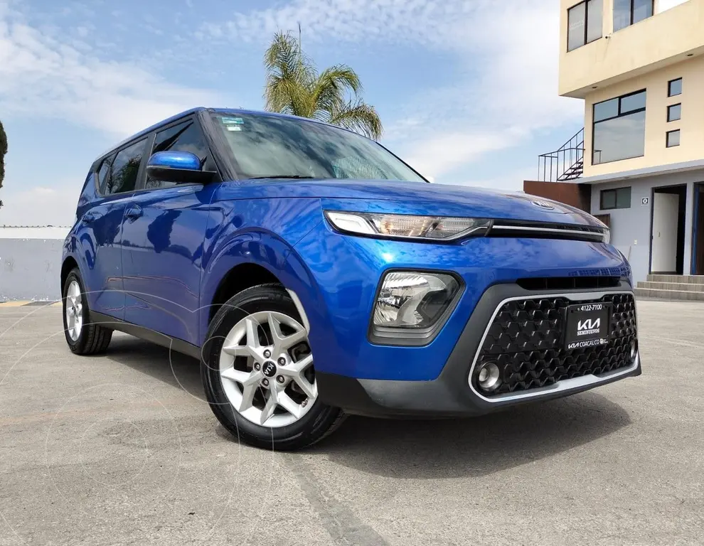 Kia Soul LX Aut usado (2020) color Azul precio $269,800