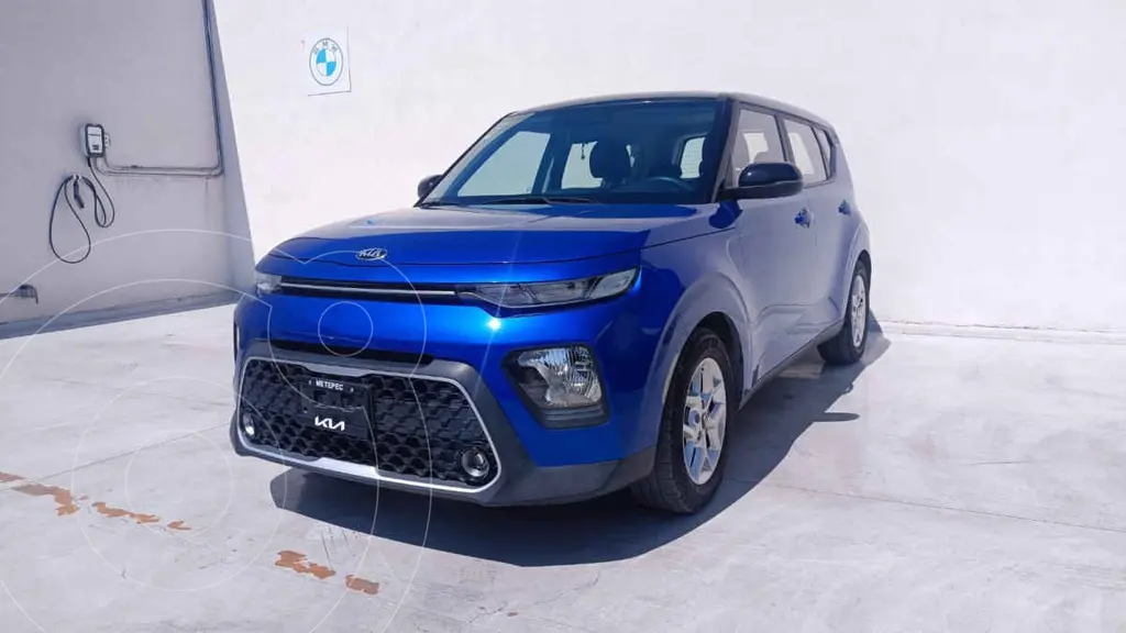 Kia Soul LX Aut usado (2021) color Azul precio $321,000