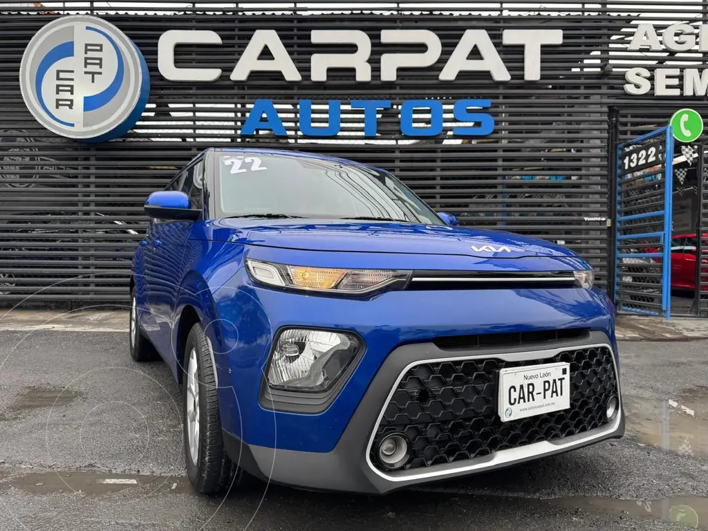 Kia Soul LX Aut usado (2022) color Azul precio $289,000