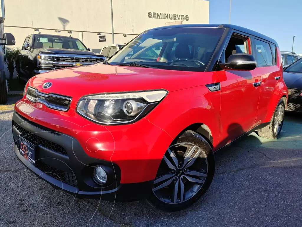 Kia Soul EX Aut usado (2017) color Rojo precio $255,000