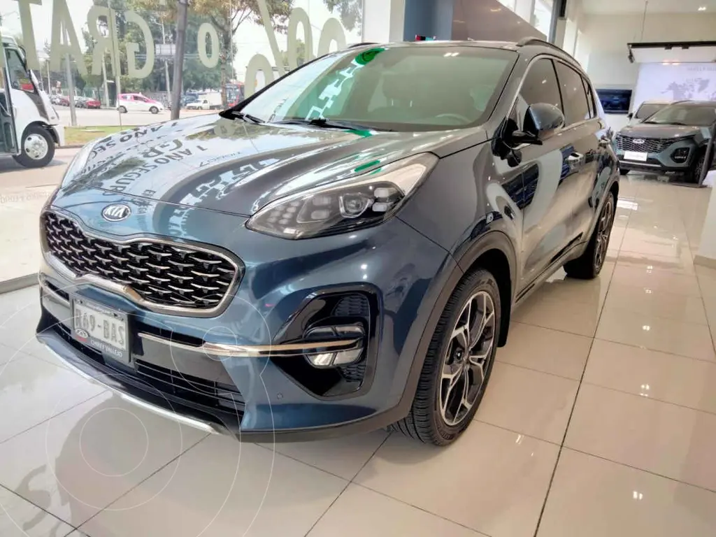 Kia Sportage SXL AWD 2.4L usado (2019) color Azul precio $429,000