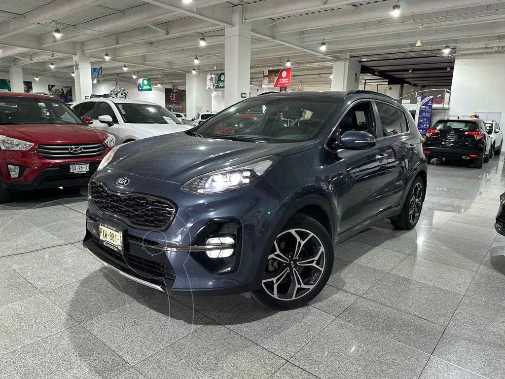 Kia Sportage SXL 2.4L usado (2019) color Azul precio $400,000