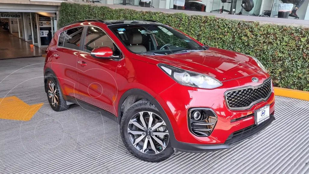 Kia Sportage EX Pack 2.0L usado (2017) color Rojo precio $379,900