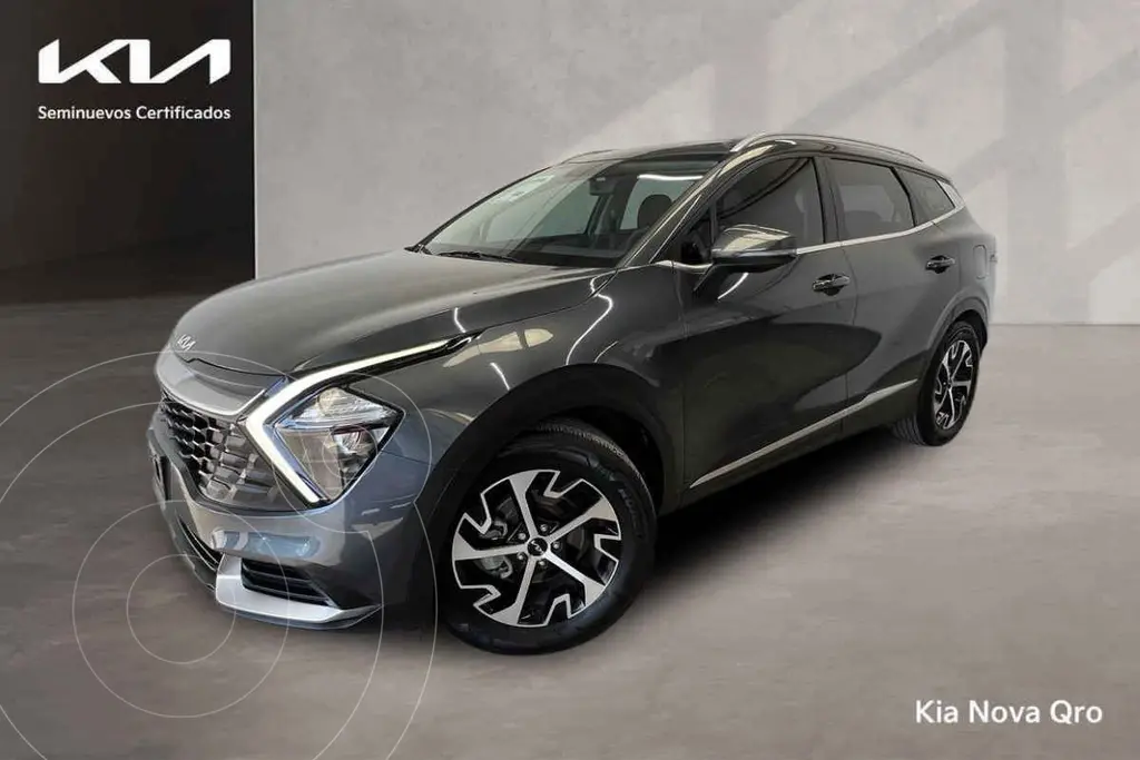 Kia Sportage EX usado (2023) color Gris precio $485,000