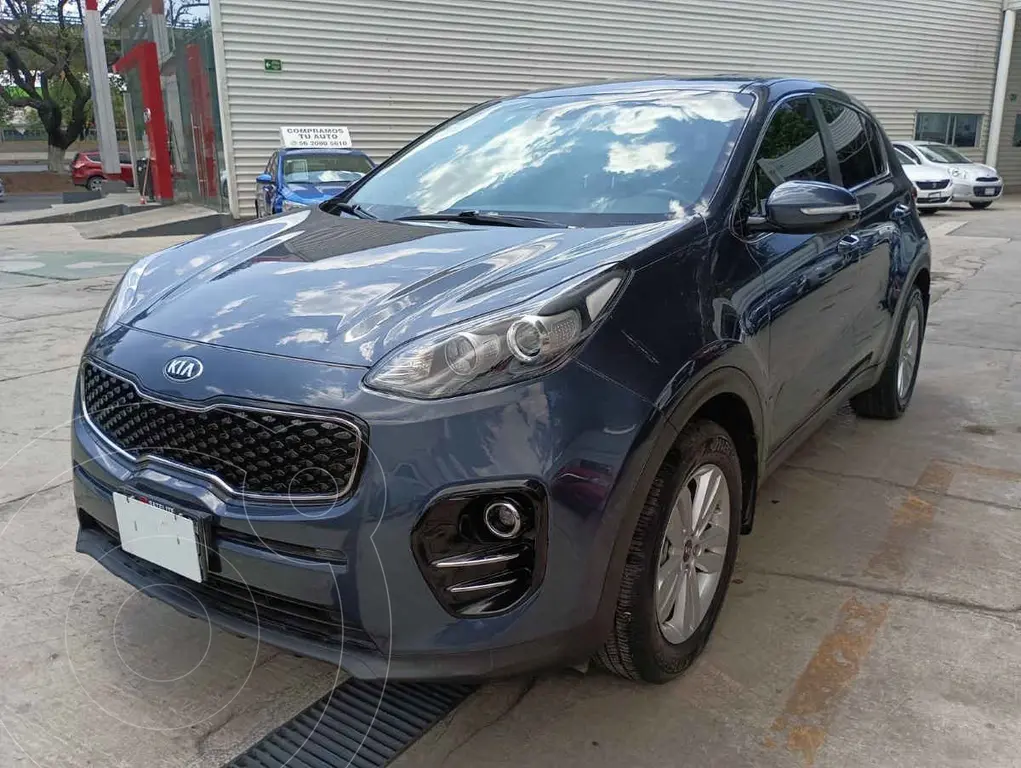 Kia Sportage EX 2.0L Aut usado (2016) color Azul precio $330,000