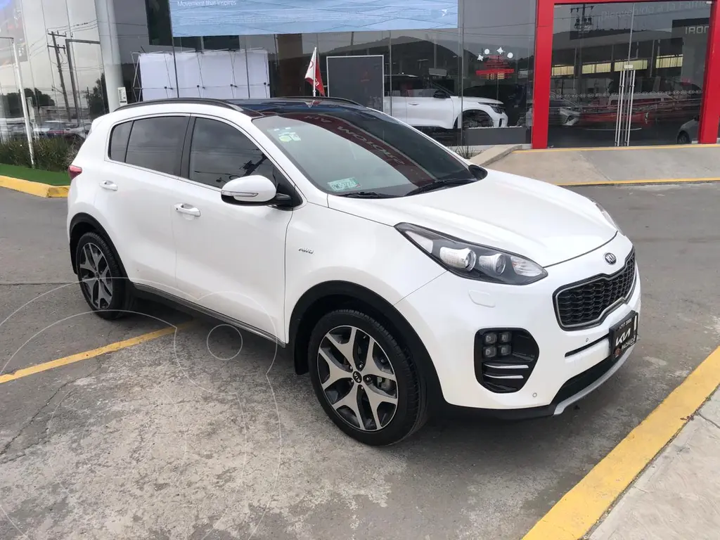 Kia Sportage SXL AWD 2.4L usado (2018) color Blanco Perla precio $429,000