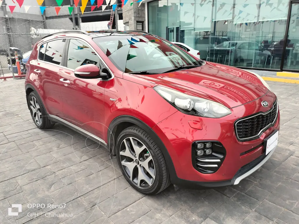 Kia Sportage SXL AWD 2.4L usado (2018) color Rojo Cobrizo precio $373,000