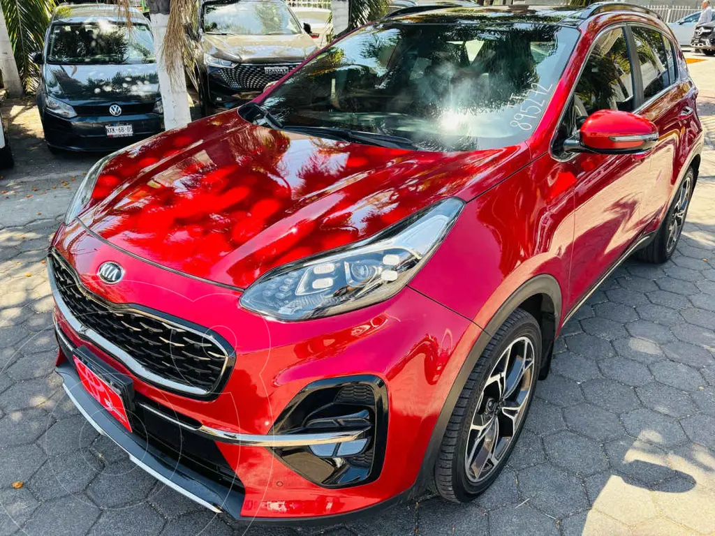 Kia Sportage SXL AWD 2.4L usado (2021) color Rojo precio $399,000