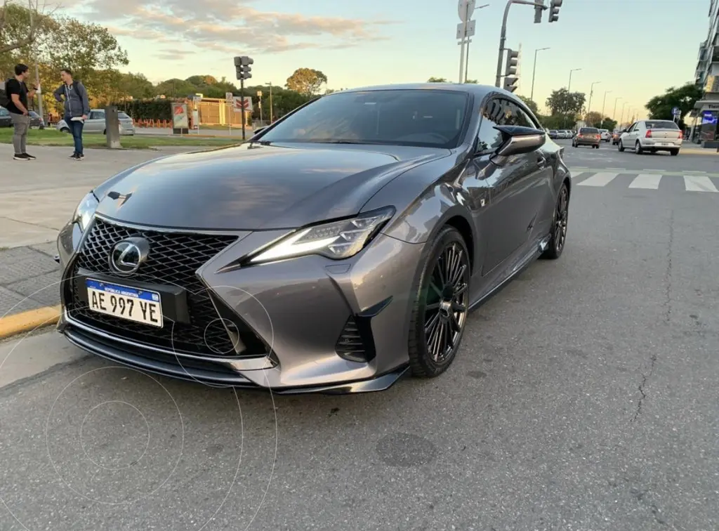 Lexus RC 350 F-Sport usado (2020) color Gris precio u$s89.000