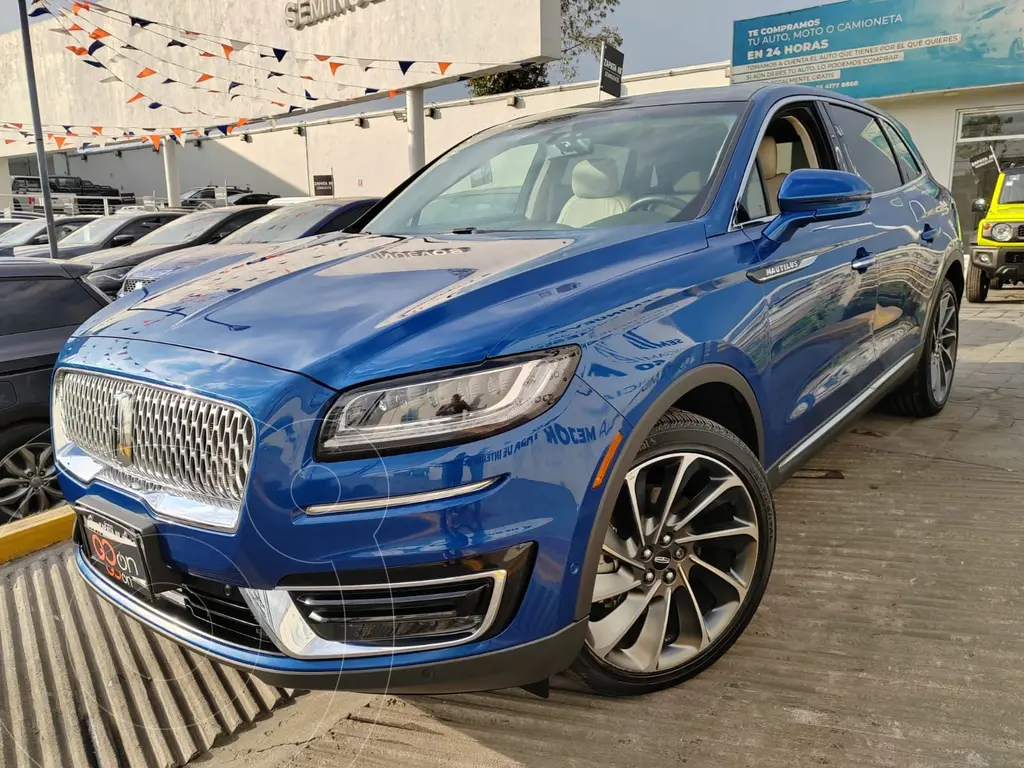 Lincoln Nautilus 2.7L Reserve AWD usado (2020) color Azul precio $785,000