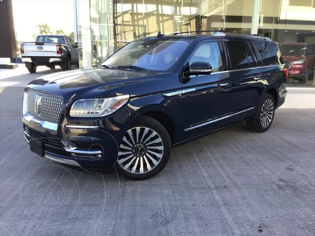 Lincoln Navigator Reserve Larga usado (2018) color Azul Marino precio ...