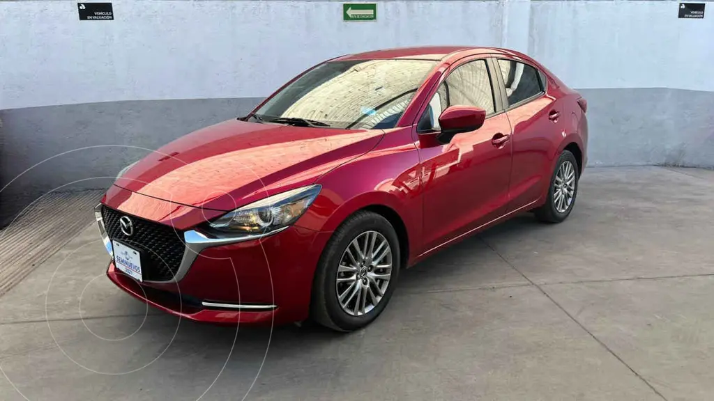 Mazda 2 i Grand Touring Aut usado (2021) color Rojo precio $319,000