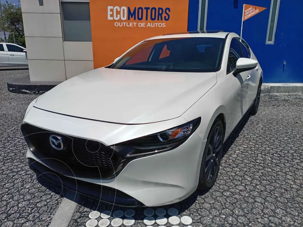 Mazda 3 Hatchback i Sport Aut usado (2021) color Blanco precio $349,500