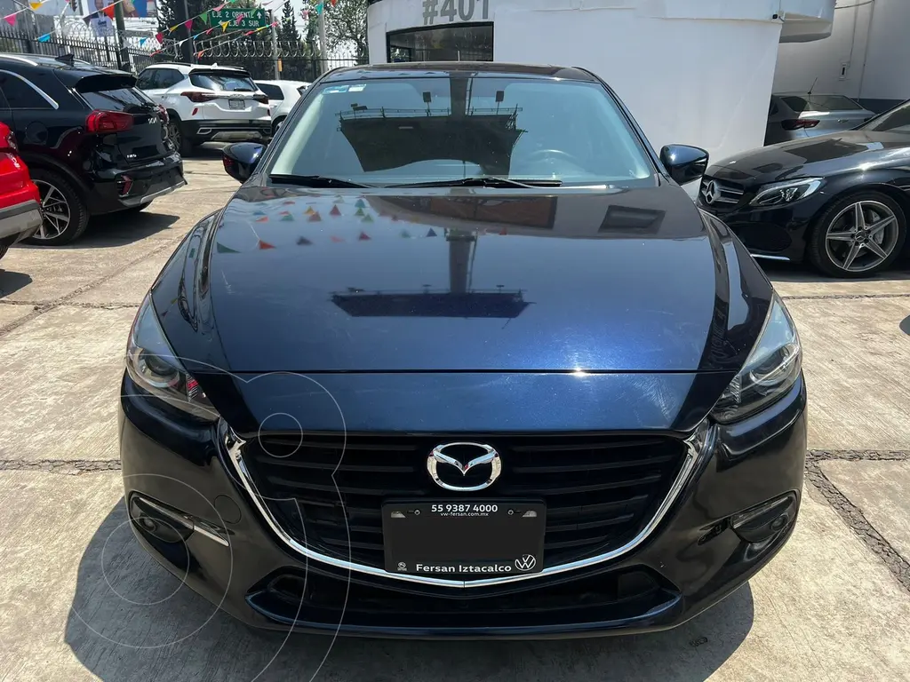 Mazda 3 Hatchback s Aut usado (2018) color Azul Marino precio $259,999