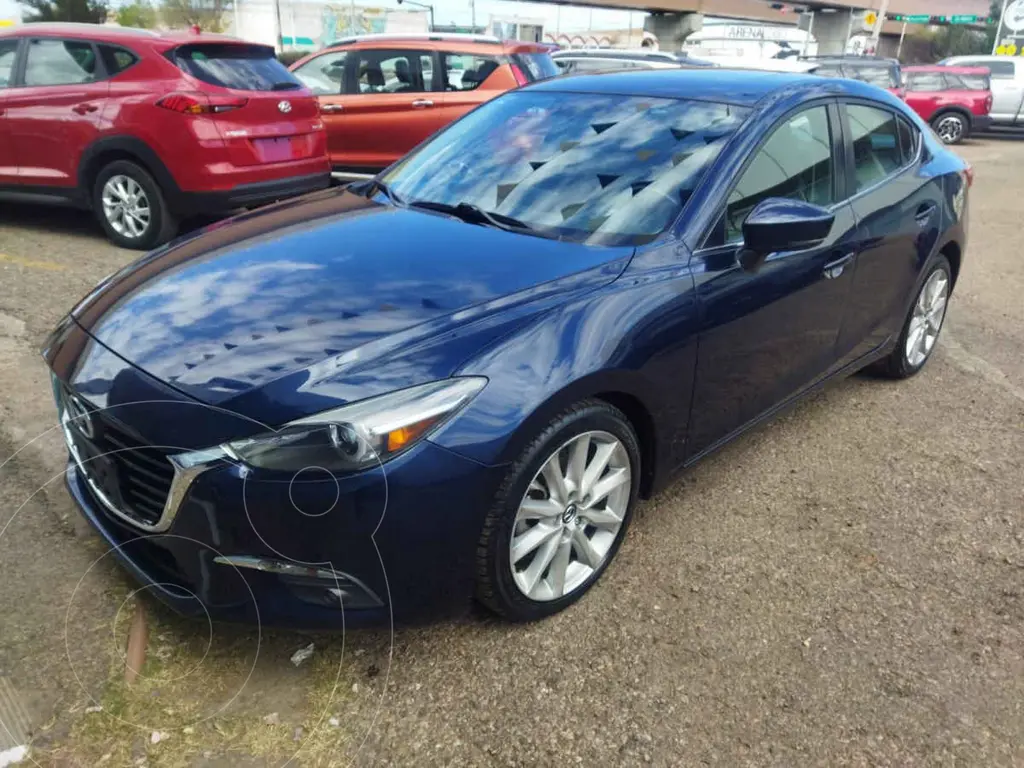 Mazda 3 Hatchback s Grand Touring Aut usado (2017) color Azul precio ...