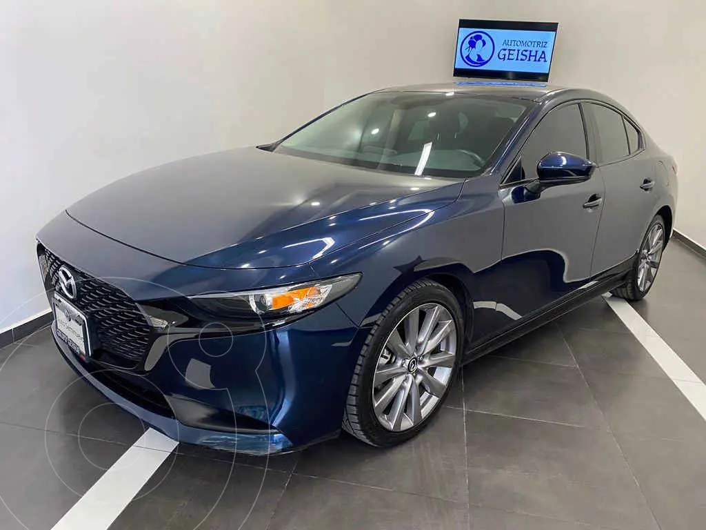 Mazda 3 Hatchback i Sport Aut usado (2021) color Azul precio $320,000
